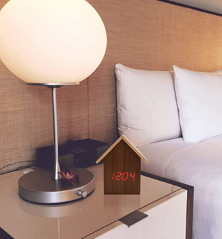 Wood House Alarm Clock – Benchmaster WoodworX