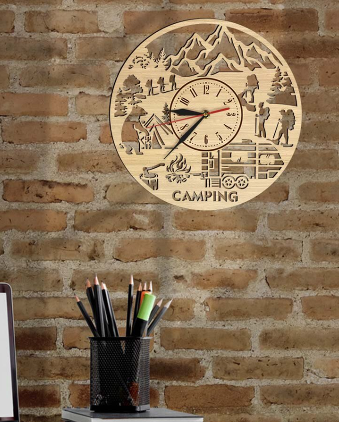 Camping Clock – Benchmaster WoodworX